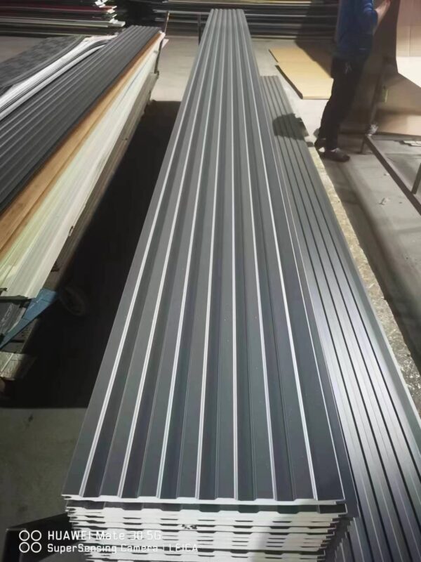 Decorative thermal insulation metal siding wall panel – Hiking